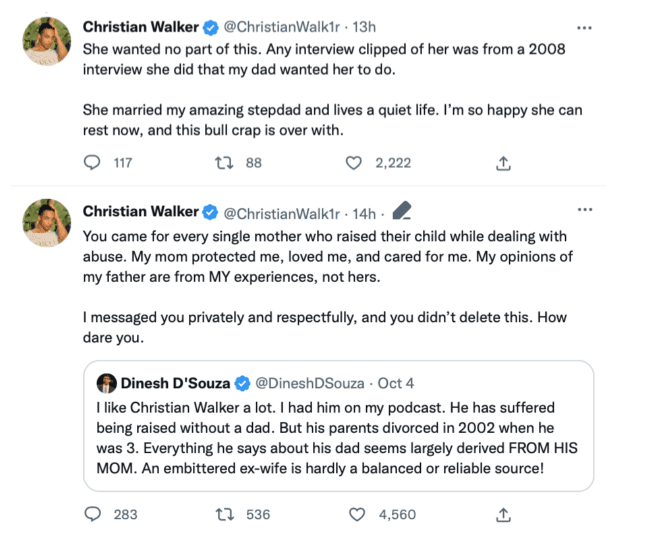 Christian Walker Slams Father Herschel After He Was Defeated By Raphael ...