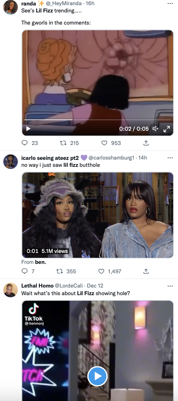 Lil' Fizz Trends After His Explicit Adult Content Reportedly Surfaces ...