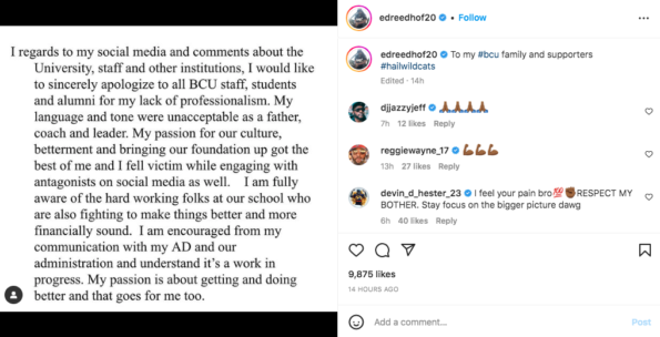 Ed Reed Issues Apology After Being Accused Of Slamming HBCUs During ...