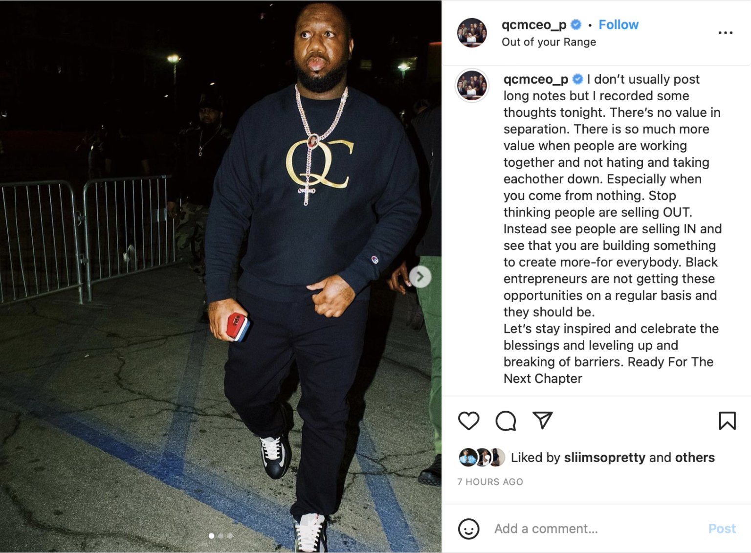 Quality Control Music’s Pierre "P" Thomas Says ‘Stop Thinking People ...