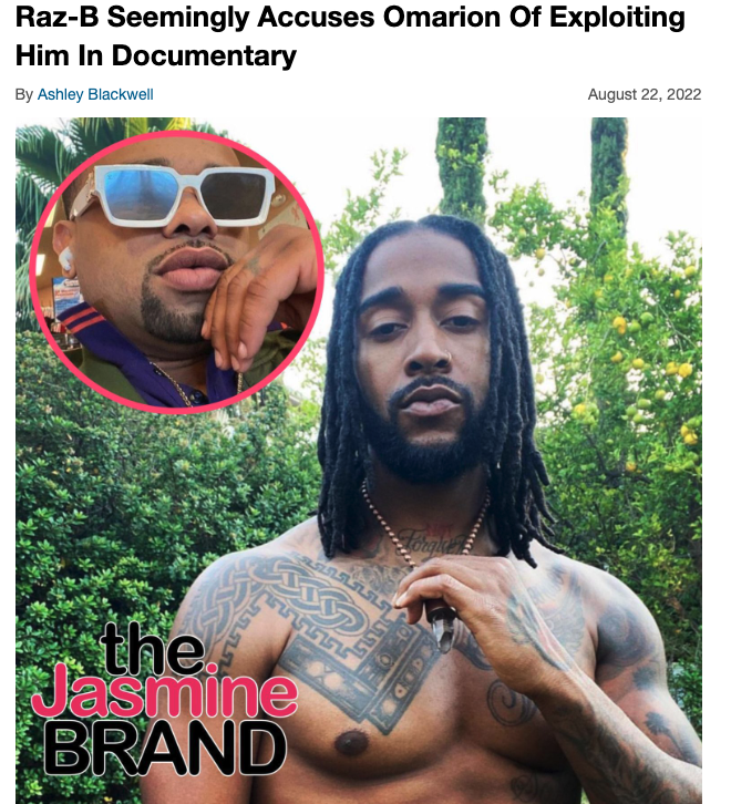 Ray J & Raz B Announce Celebrity Boxing Match Days After They Were Seen ...