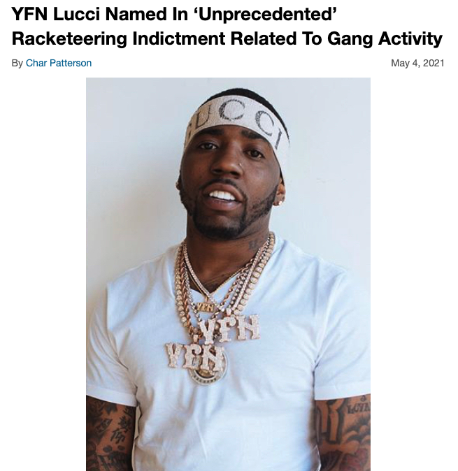 YSL Associate Lil Woody Seemingly Informs Police Of An Alleged Murder ...