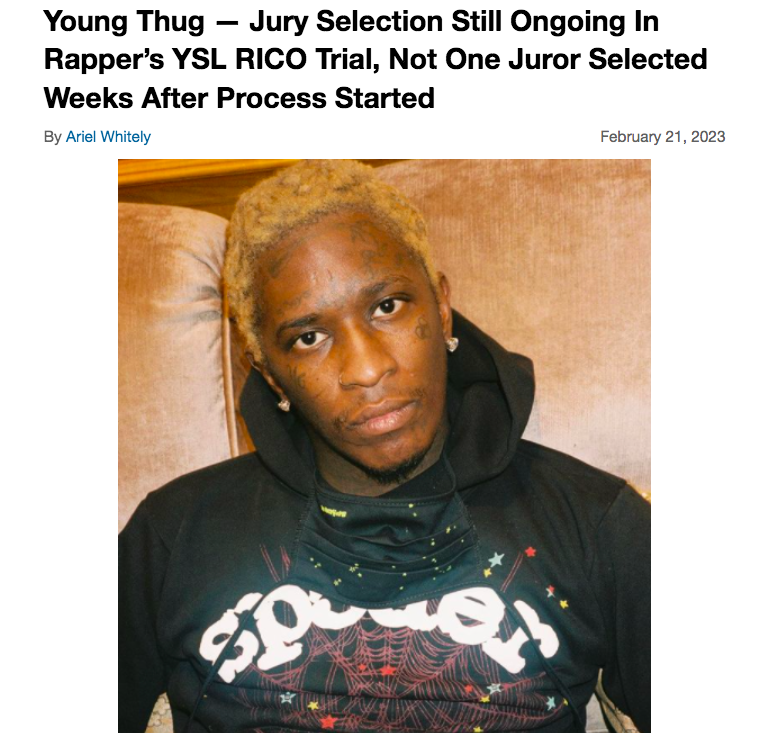 Gunna Reportedly Leaving Young Thug’s YSL Label Following Snitching ...