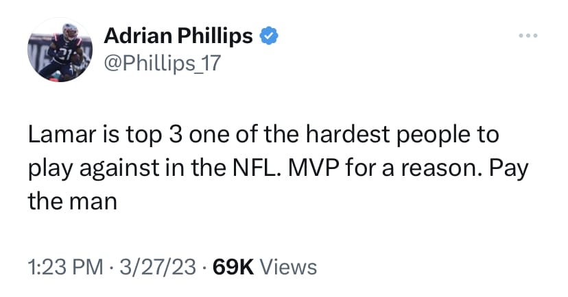 NFL Star Lamar Jackson Trends On Twitter After Quarterback Reveals He’s ...