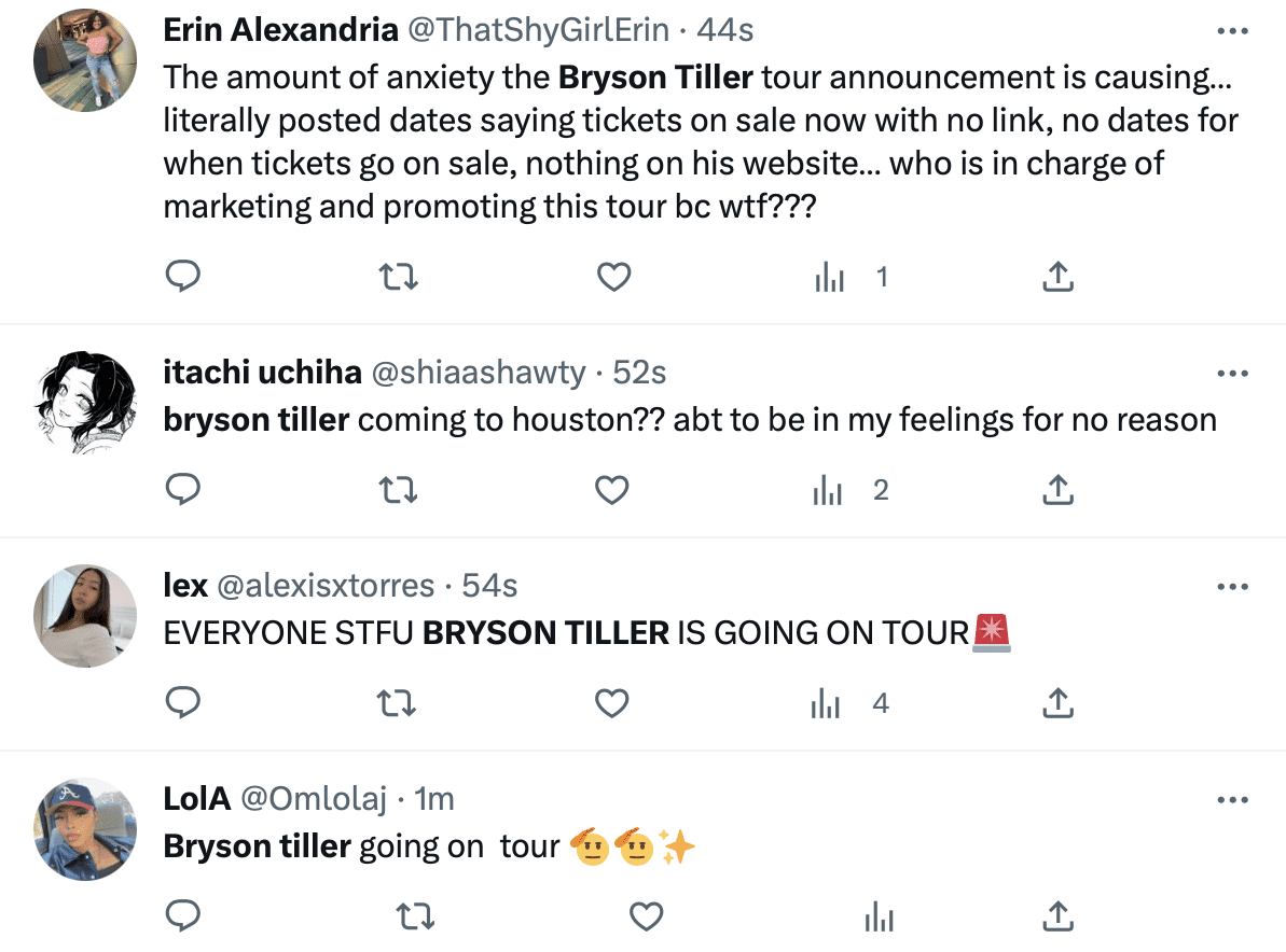 Bryson Tiller Trends As Fans React To His ‘Back And I’m Better Tour ...