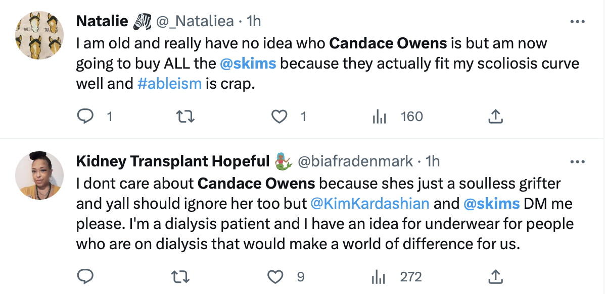 Candace Owens Goes On Bizarre Rant Over SKIMS Ad Featuring Disabled ...