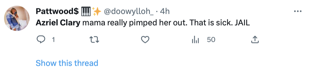 R. Kelly’s Ex-Girlfriend Azriel Clary Seemingly Responds To Allegations ...