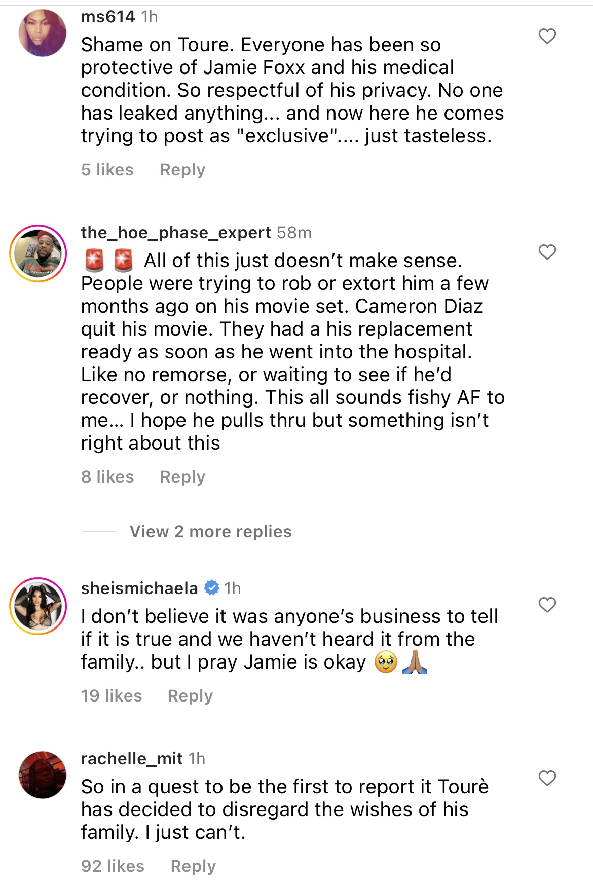 Update: Jamie Foxx Still Recovering From Undisclosed 'Medical ...