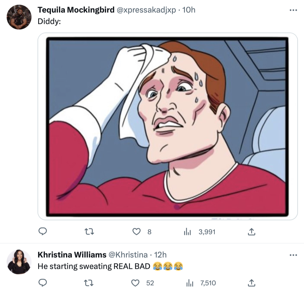 Diddy Trends Following Met Gala Interview Where He Seemingly Was ...