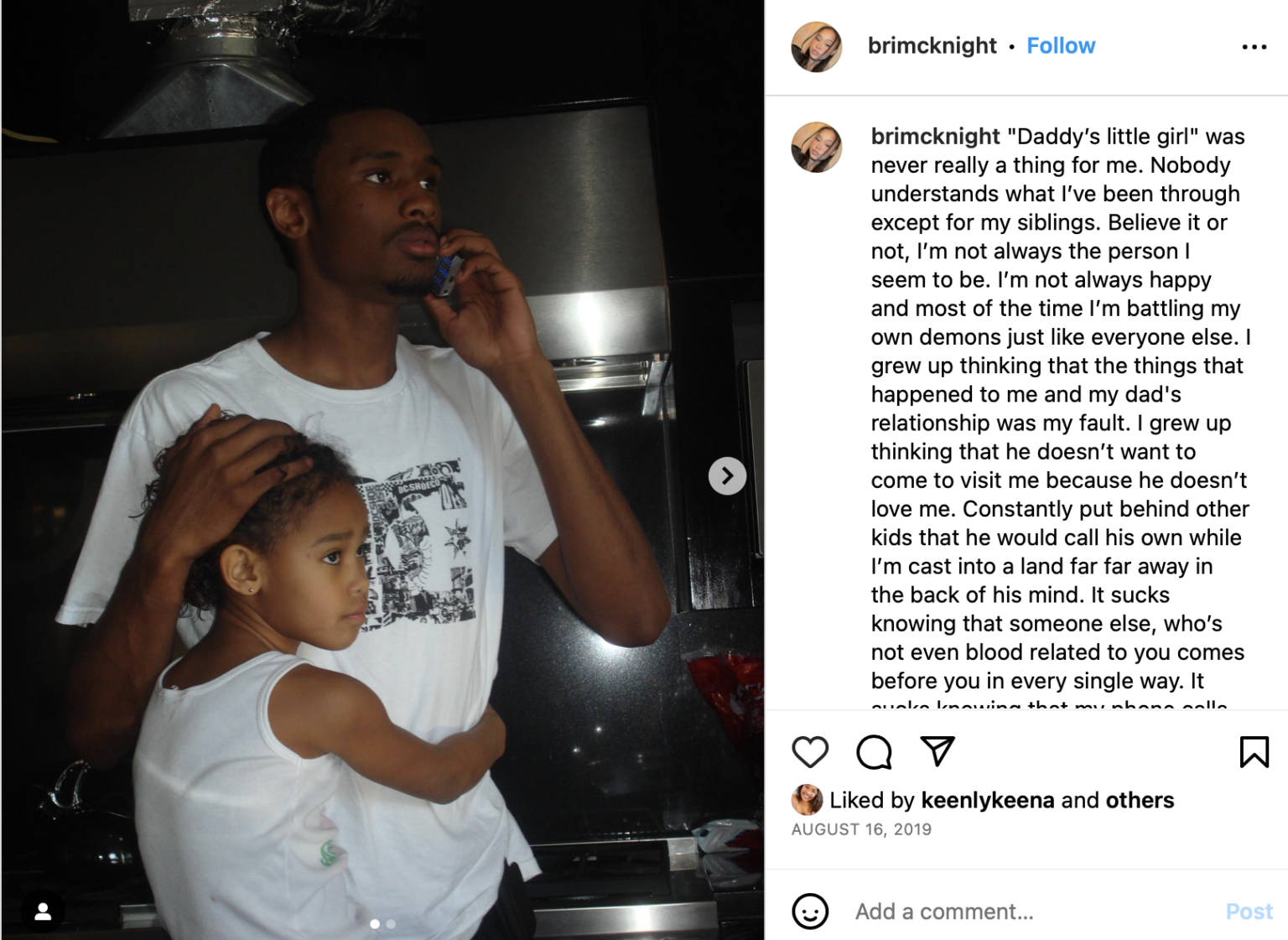 Brian McKnight & His Estranged Daughter Settle Lawsuit Over Claims He ...