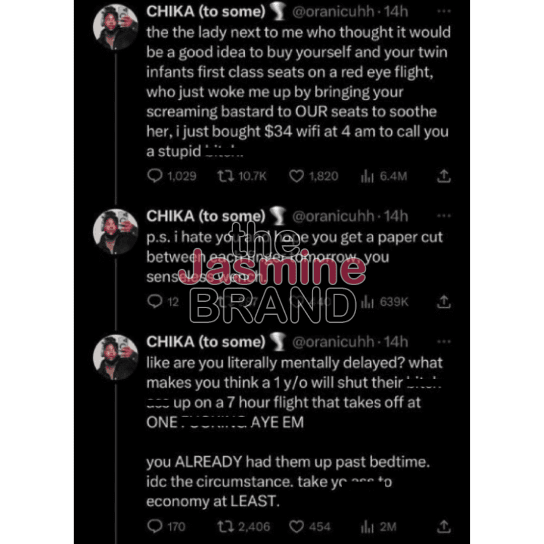 Rapper Chika Clashes w/ Tiny’s Daughter Zonnique Pullins & Family ...