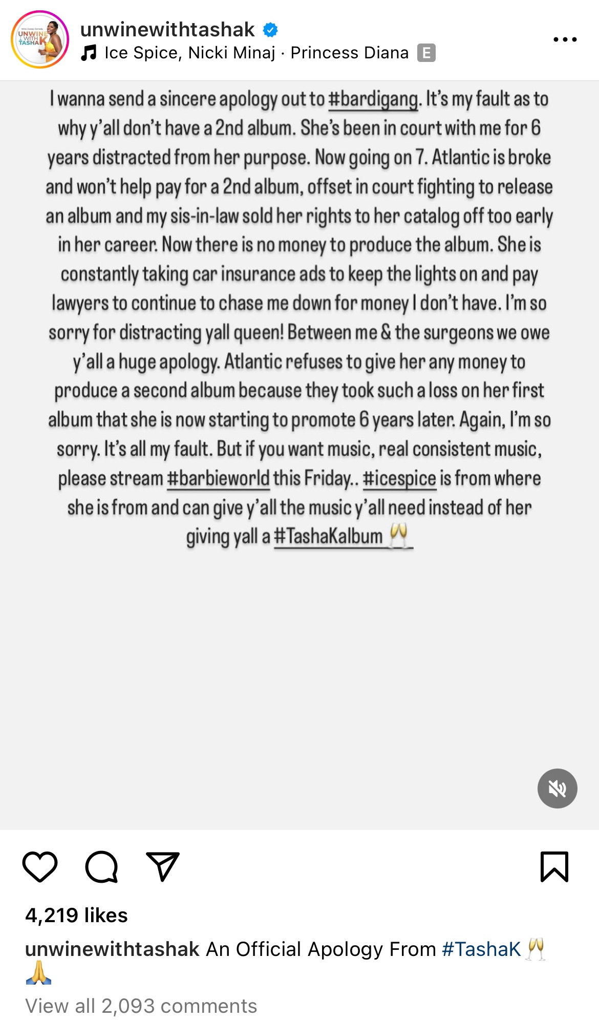 Cardi B Slams Tasha K Over 'Disgusting' Comments About Takeoff's Death ...