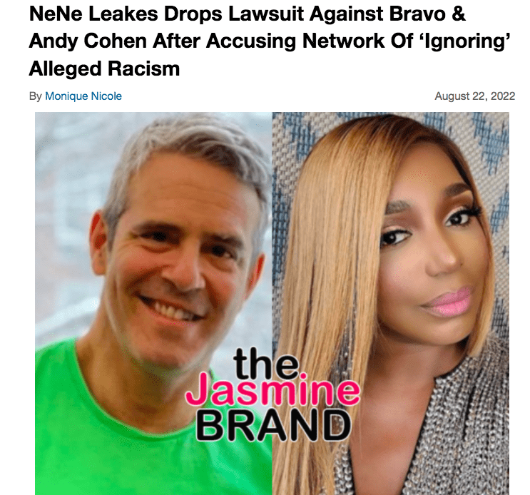 NeNe Leakes Reacts To Bravo Removing Her From 'RHOA' Flashback Scene ...