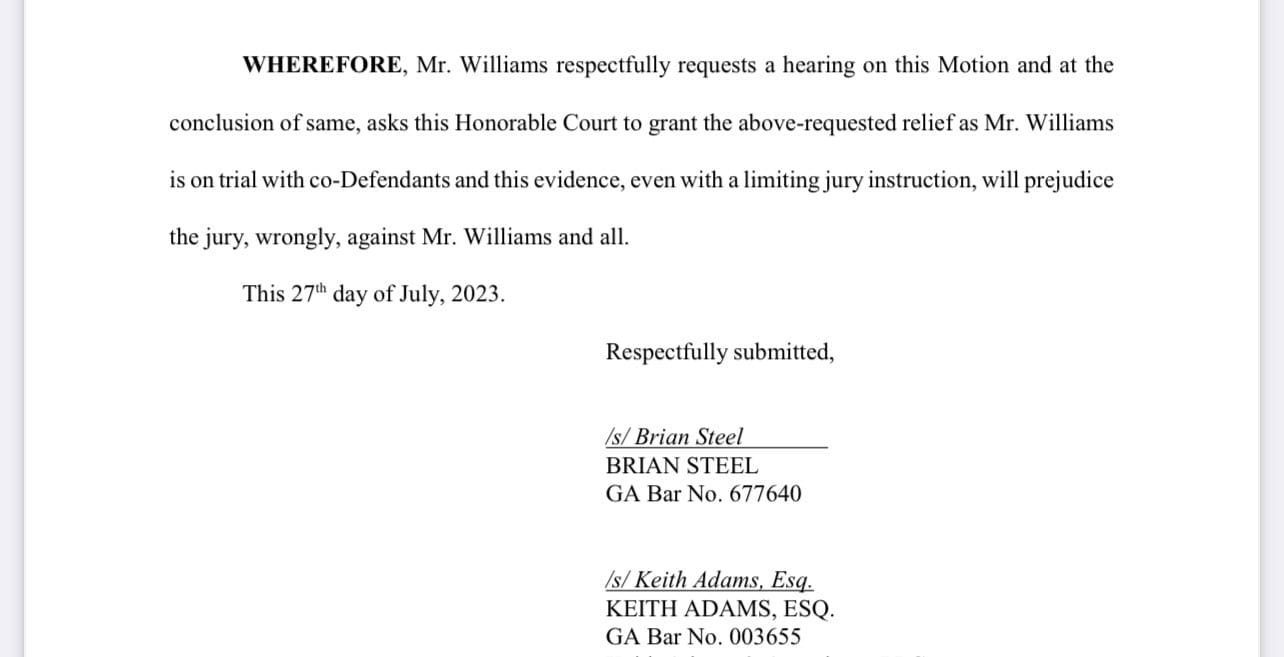 Young Thug's Attorney Files Motion To Exclude Footage Of Co-Defendant's ...