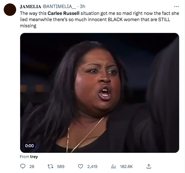 Update: Carlee Russell's Attorney Issues Apology On Her Behalf, Says ...