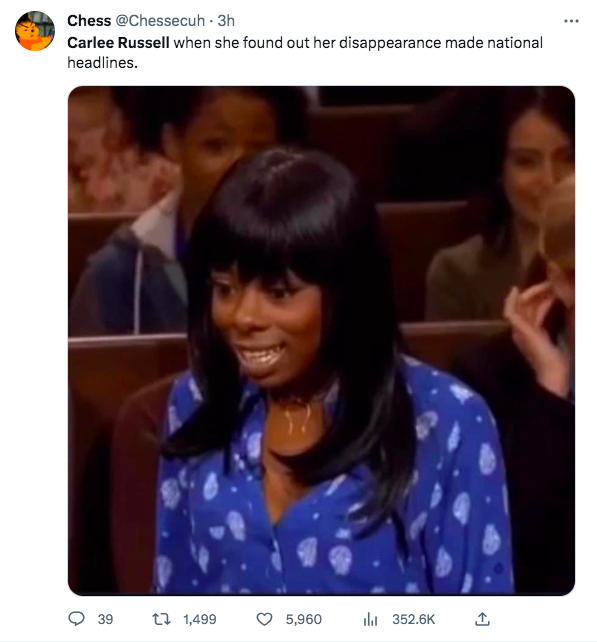 Update: Carlee Russell's Attorney Issues Apology On Her Behalf, Says ...