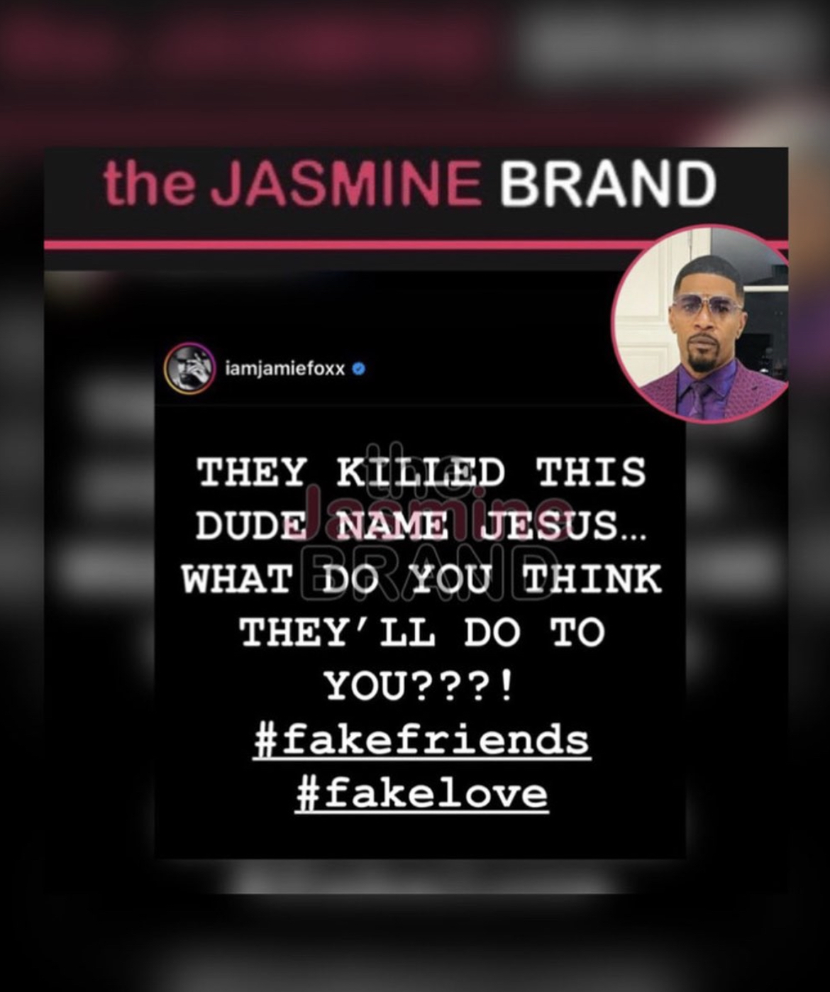 Candace Owens Defends Jamie Foxx Following Backlash He Received Over ...