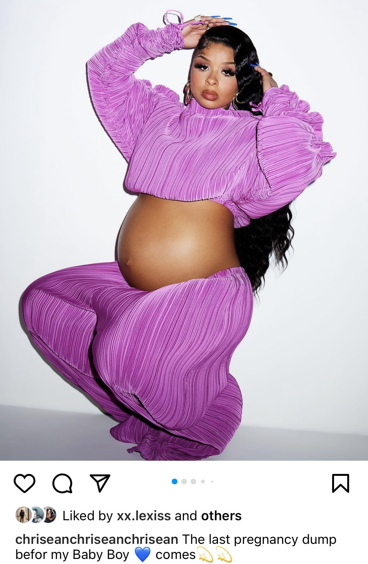 Chrisean Rock Reveals That She & Blueface Are Expecting A Baby Boy - theJasmineBRAND