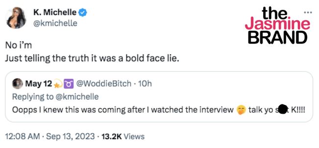 K. Michelle Says That Despite Joseline Hernandez's Claims, She Was Not ...