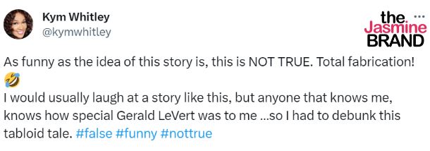 Kym Whitley Shuts Down Rumors Circulating About An Alleged Threesome ...