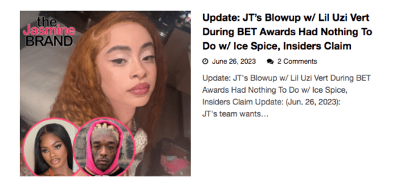 JT Sparks Marriage Rumors After Adding Lil Uzi Vert's Last Name To ...