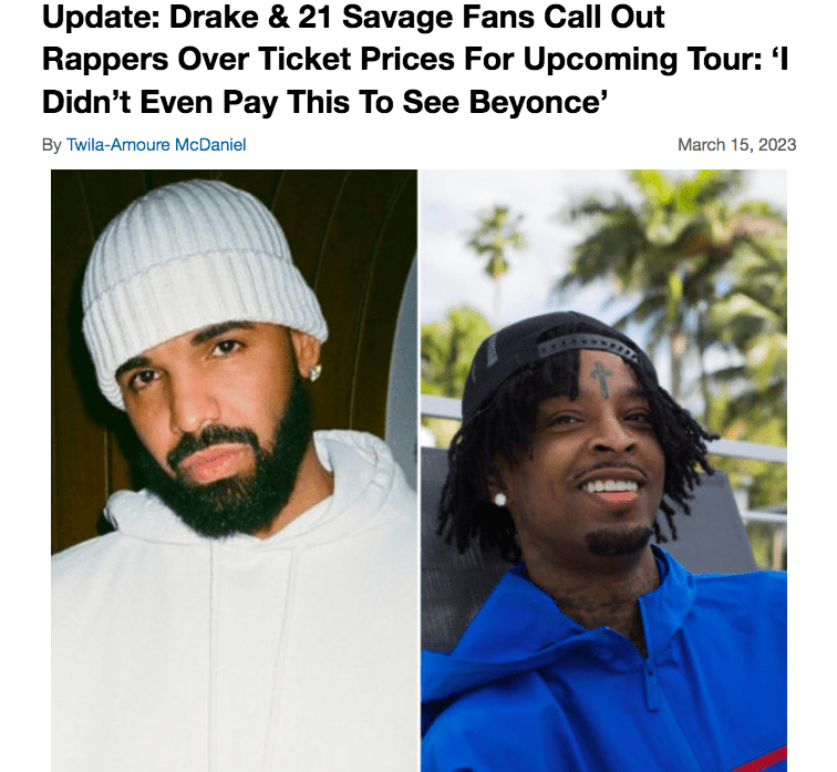 Drake Taps J. Cole To Join Him For 2024 'It’s All a Blur – Big as the ...