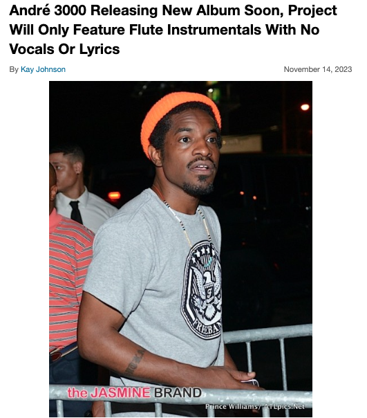 André 3000 Says 'Sometimes It Feels Inauthentic' As He Explains Why He ...