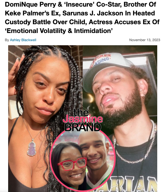 'Insecure' Actor Sarunas Jackson Says He 'Fears Repercussions' To His ...