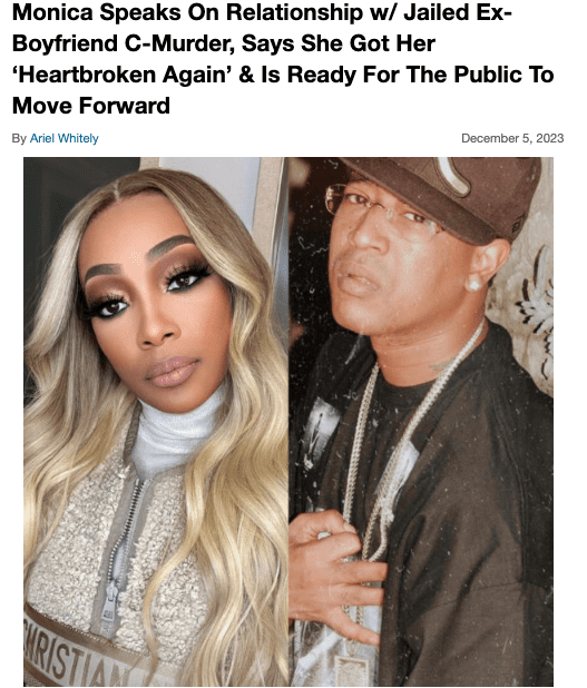 C-Murder Says 'I Don't Know Why Someone Feels The Need To Publicly Bash ...