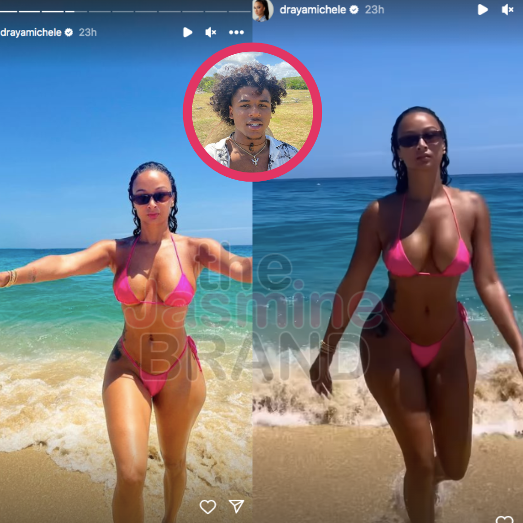 Draya Michele (39) Seemingly Shuts Down Speculations That She's Pregnant By Rumored Boyfriend ...
