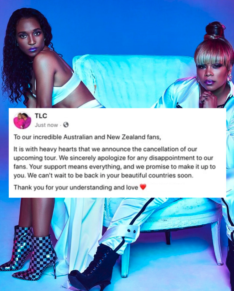 Update: TLC Shares T-Boz Is ‘Just Fine’ As They Address Concerns From Fans That Their Australia ...