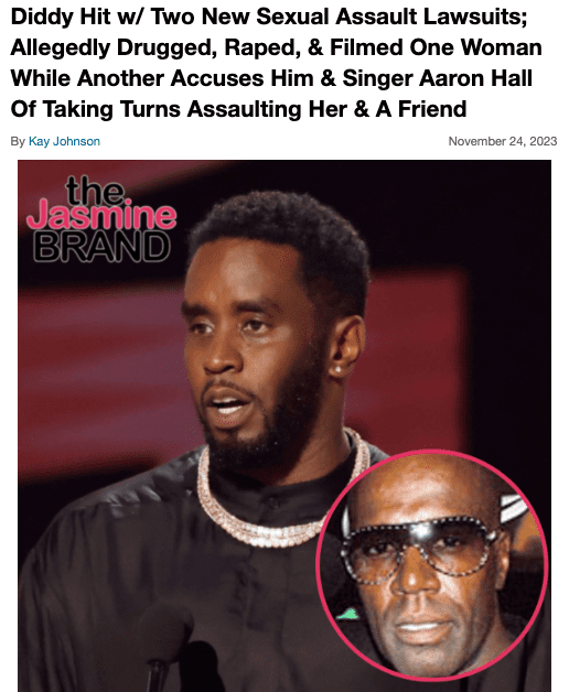 Diddy - Radio Personality Miss Jones Claims There's A Video Of Music ...