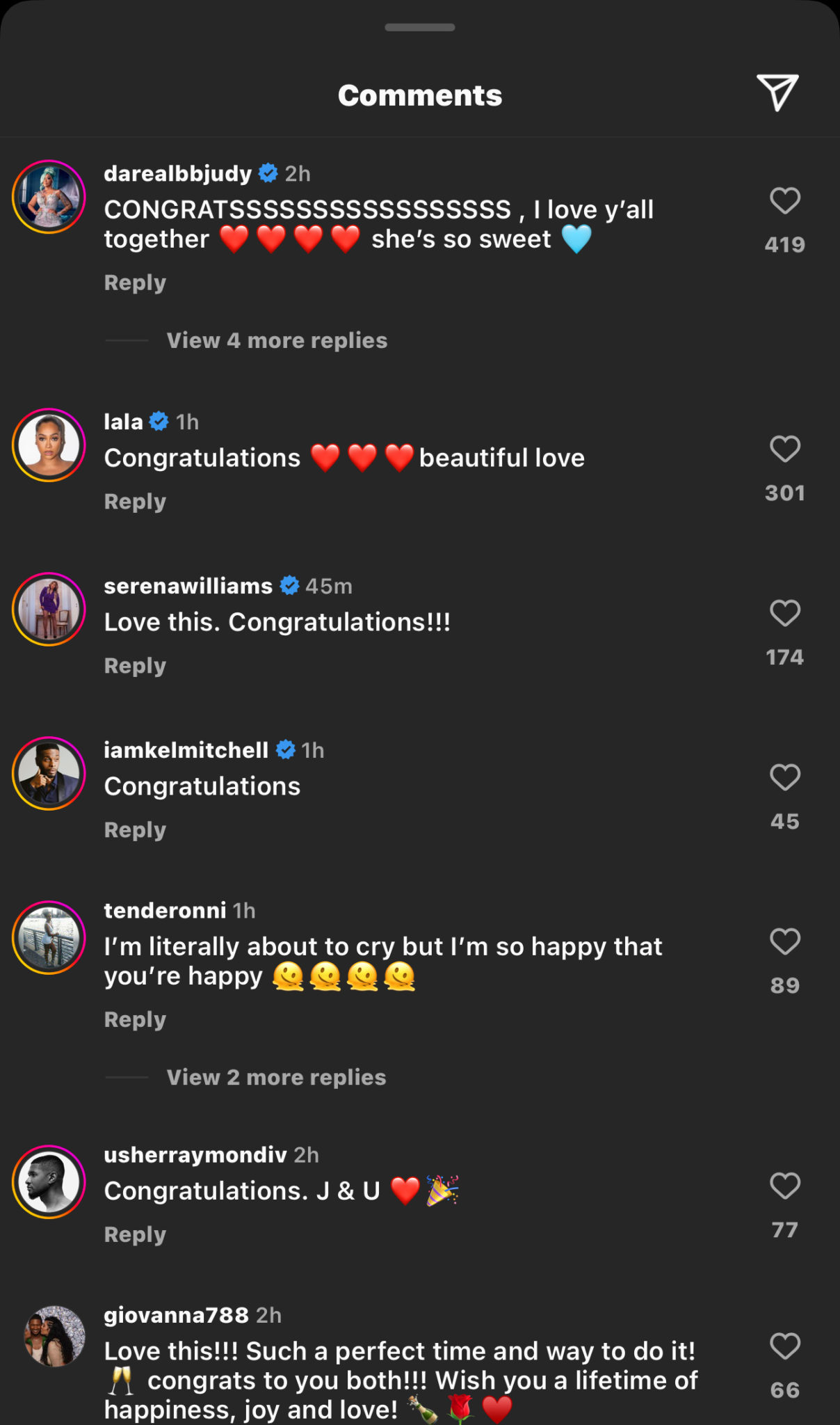 Usher Shares Wedding Pictures After Secretly Tying The Knot w/ Longtime ...