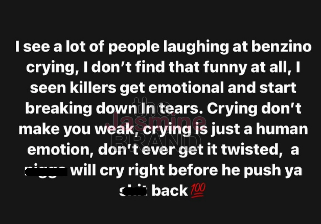 Benzino Not Ashamed About Crying Over Longstanding Beef w/ Eminem ...