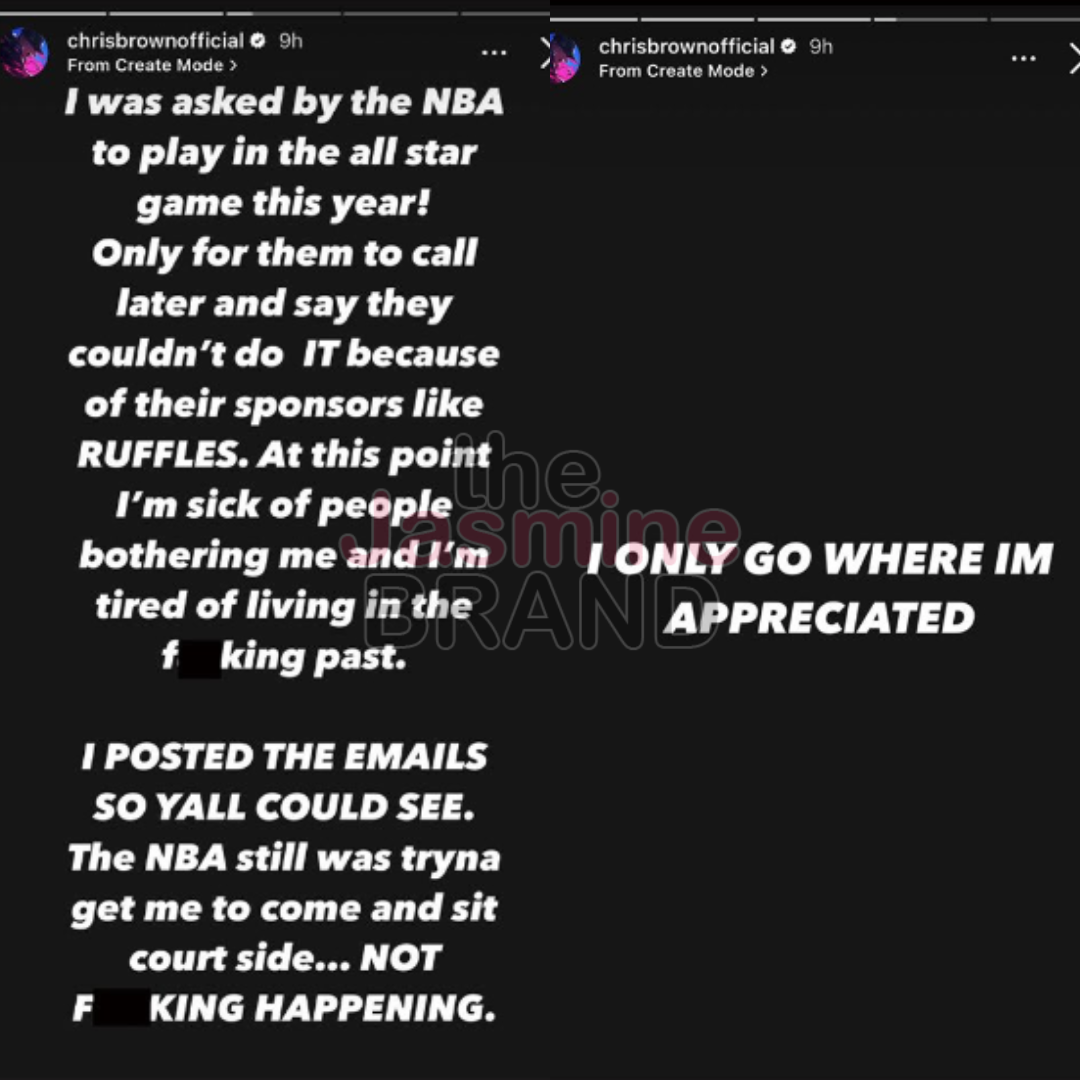 Chris Brown Posts Cryptic Message About 'People Who Do Wrong' By Him ...