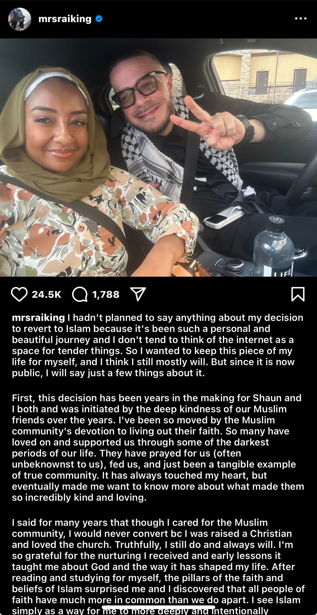 Shaun King & His Wife Convert To Islam: They 'Loved & Supported Us ...