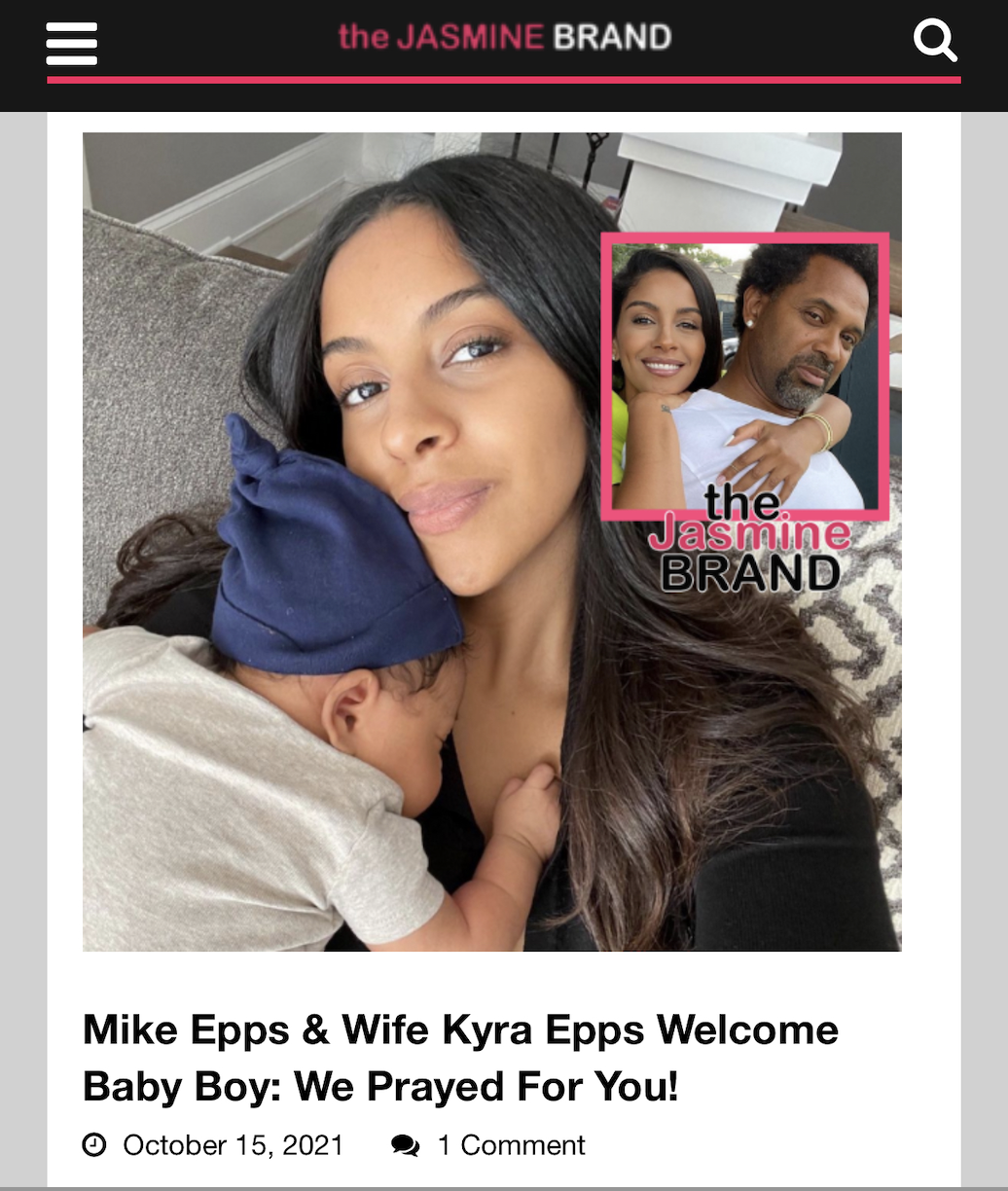 Mike Epps Apologizes To Wife Kyra After Saying 'I Never Treated A Woman Right 100 Percent' On ...