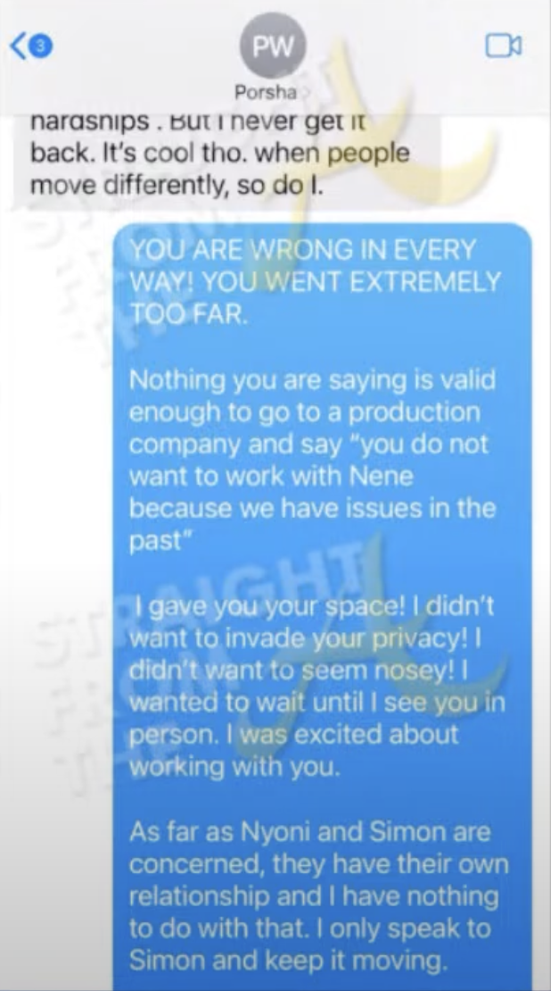 Porsha Williams Blasts NeNe Leakes In Alleged Leaked Texts, Accuses Her ...