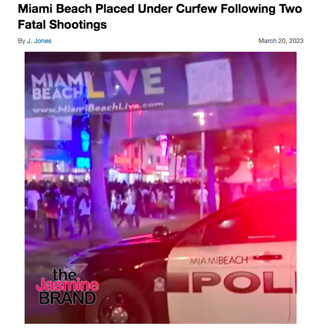 Over 250 Spring Breakers Arrested In Miami Beach Despite Officials ...