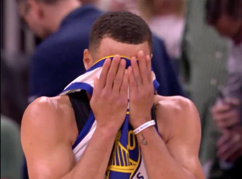 Steph Curry Fights Back Tears After Draymond Green Is Ejected From Game For Yelling At Ref ...