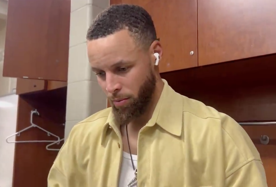 Steph Curry Fights Back Tears After Draymond Green Is Ejected From Game For Yelling At Ref ...