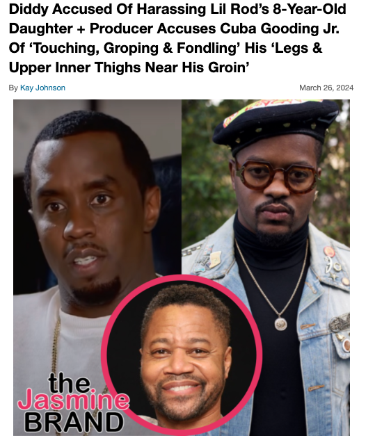 Diddy - Lil Rod's Lawyer Blasted By UMG's Attorney For Adding Music ...