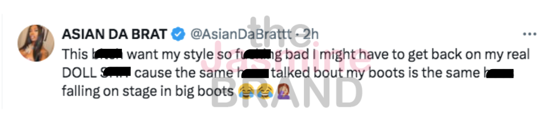 Asian Doll Seemingly Slams JT As She Accuses Fellow Rapper Of Copying ...