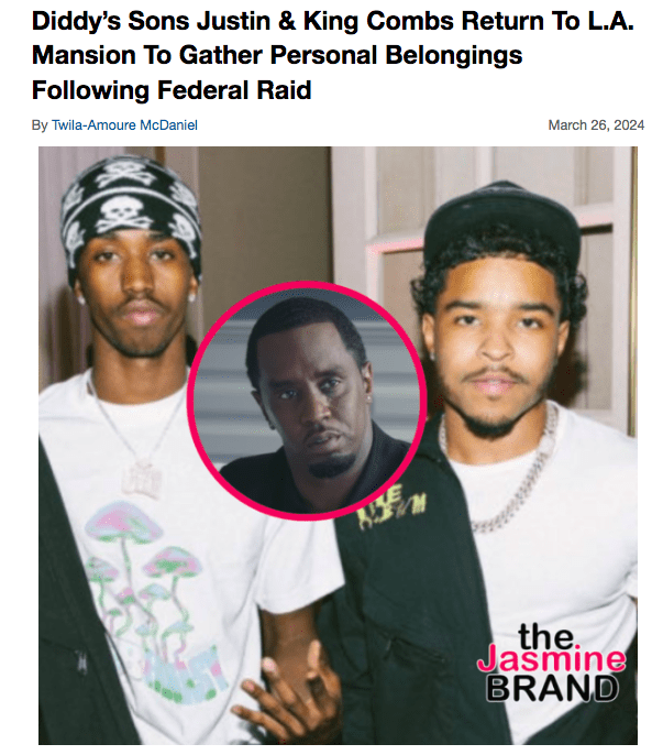 Justin Combs’ Mother Misa Hylton Slams Feds For Using ‘Overtly ...