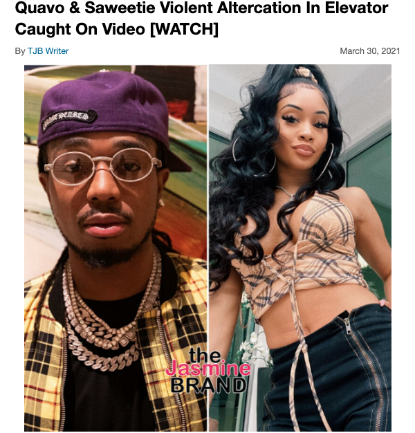 UPDATE: Saweetie Posts Cryptic Message After Chris Brown Seemingly ...