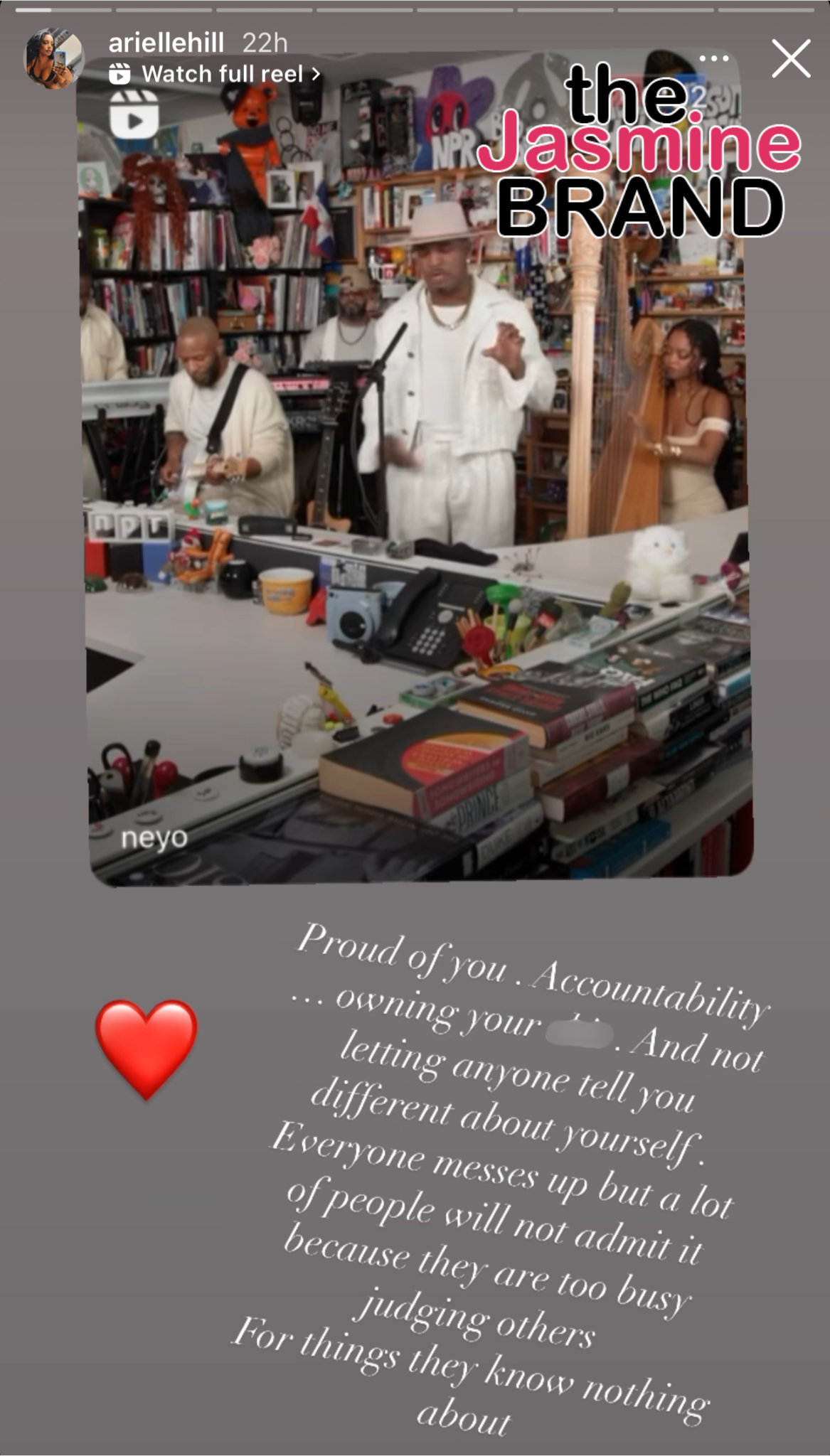 Ne-Yo's Girlfriend Arielle Hill Supports Singer Amid Recent Family Drama: 'Everyone Messes Up ...