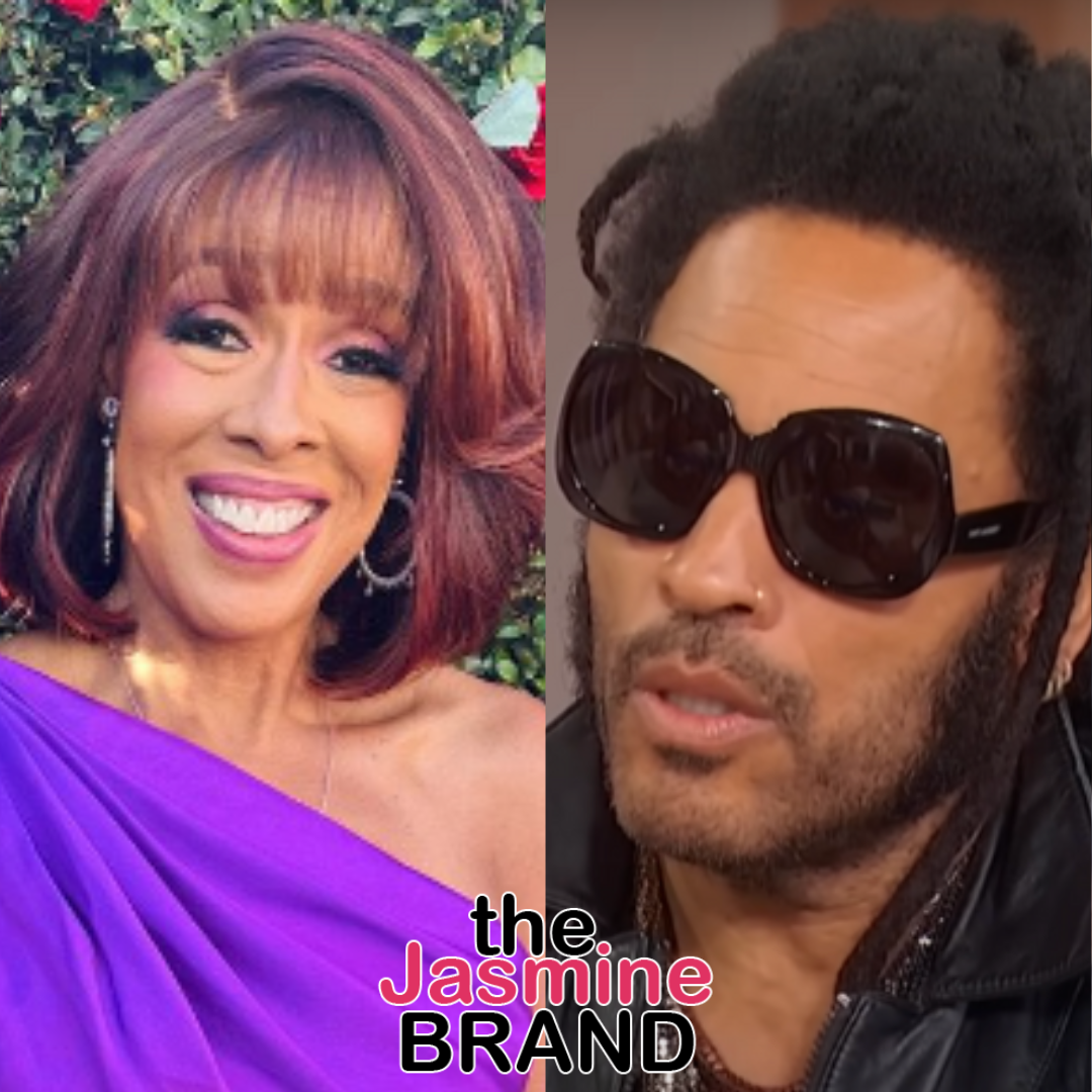 Gayle King Jokingly Shoots Her Shot w/ Lenny Kravitz As She Asks If He ...
