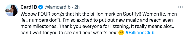 Cardi B Calls Her Supporters The 'Worst Fanbase Ever' + Says Highly ...