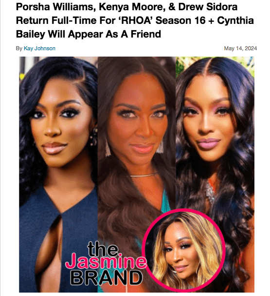 'RHOA' Alum Kandi Burruss Speaks On Cast Shakeup & Shares What She'll ...