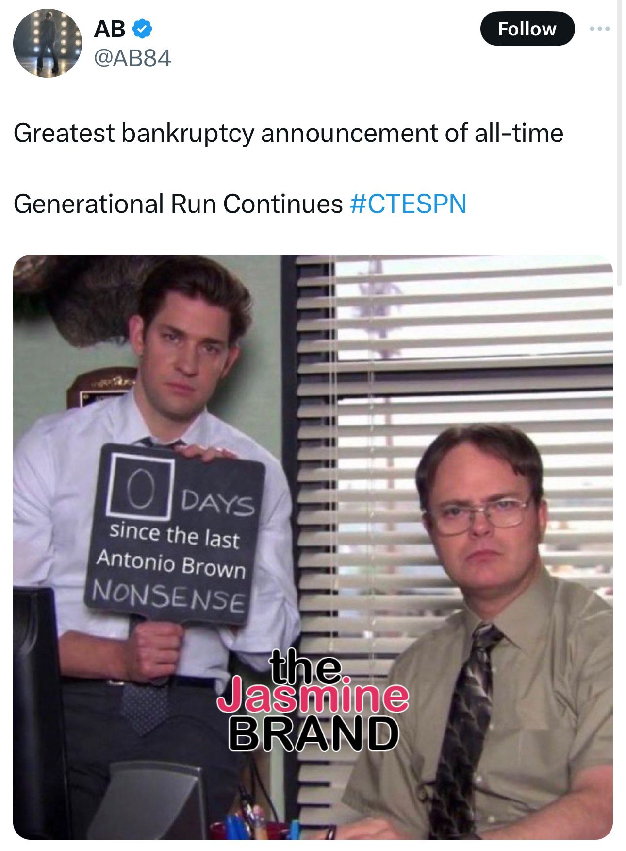 Antonio Brown Declares Bankruptcy, Describes Announcement As 'The ...